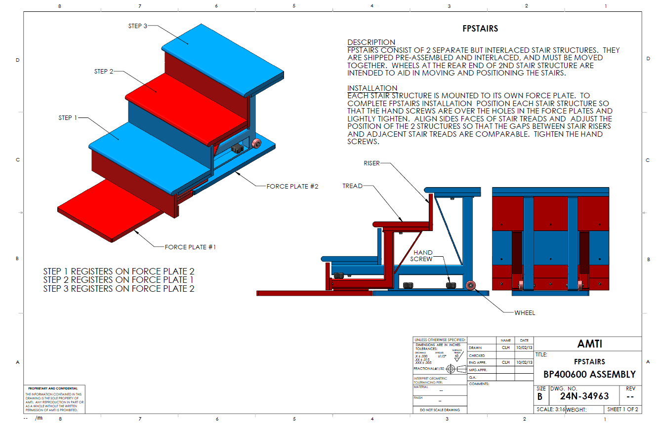 Instrumented Stairs | Force Sensing Stairway