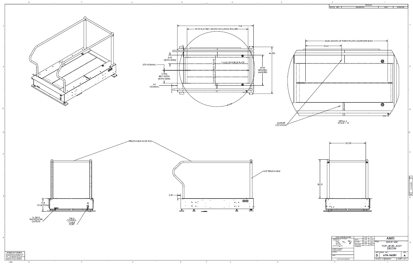 Side-by-Side Instrumented Treadmill | Split Belt Treadmill